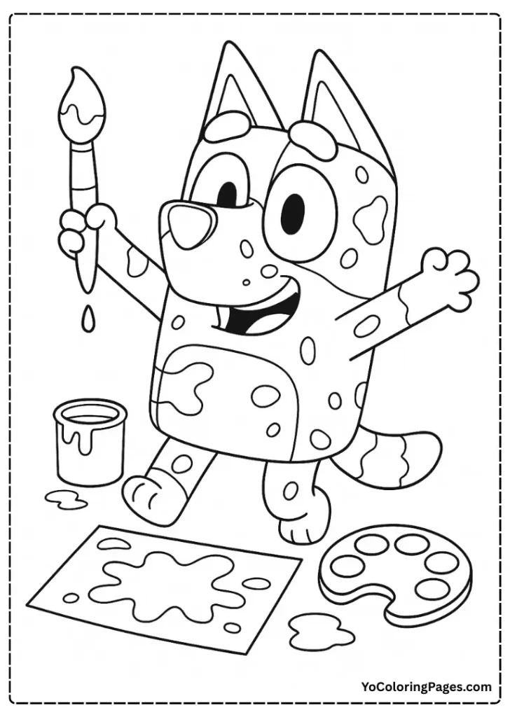 Bluey Coloring Pages: 25+ Free Print-Ready PDF Pages