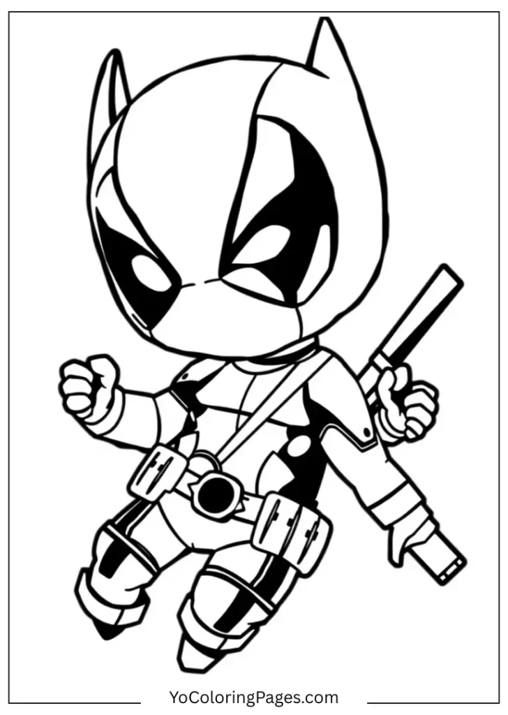 Deadpool Coloring Pages: 20+ Free PDF Downloads