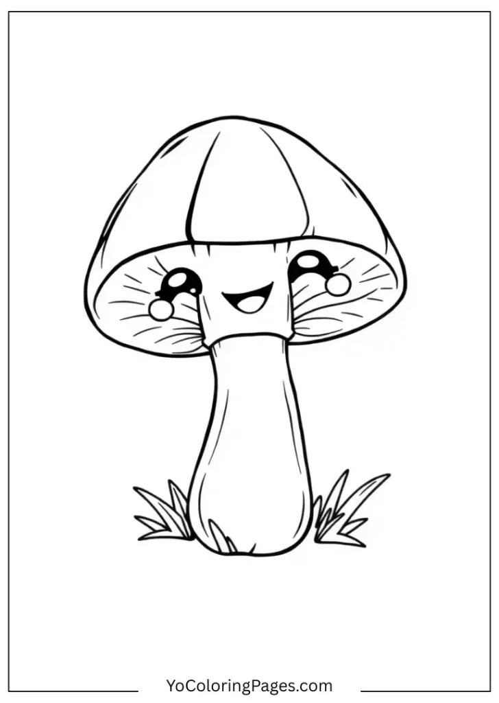 Mushroom Coloring Pages: Download 20+ Free Printable PDFs