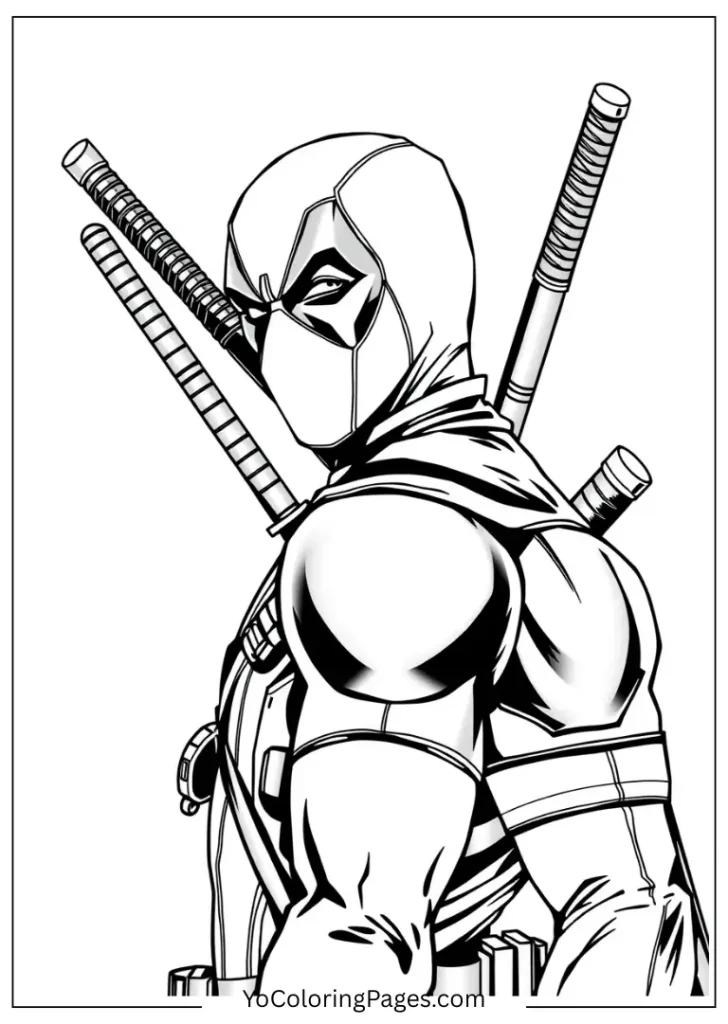 Deadpool Coloring Pages: 20+ Free PDF Downloads