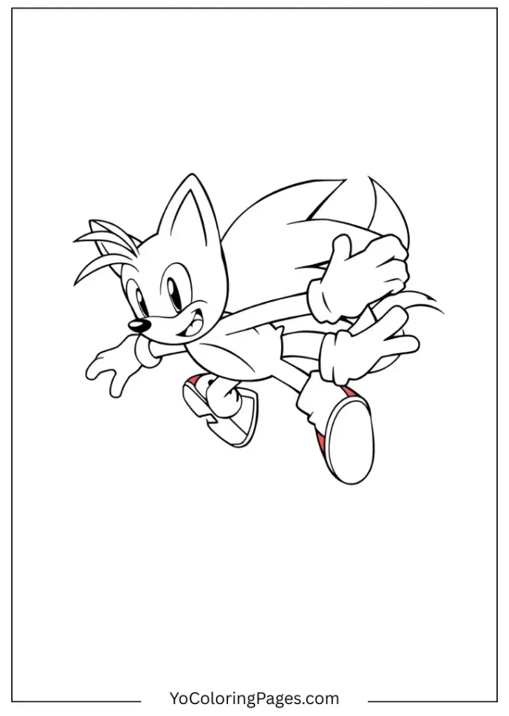 Sonic Coloring Pages: 40+ Cool and Easy PDF Printables