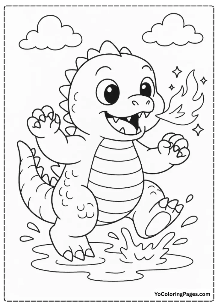 Godzilla Coloring Pages: 25+ Best Free Downloaded PDFs